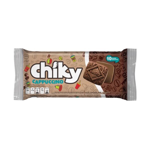 Galletas CHIKY CAPPUCCINO 6 unidades 40g – Tu mercado online en el ...